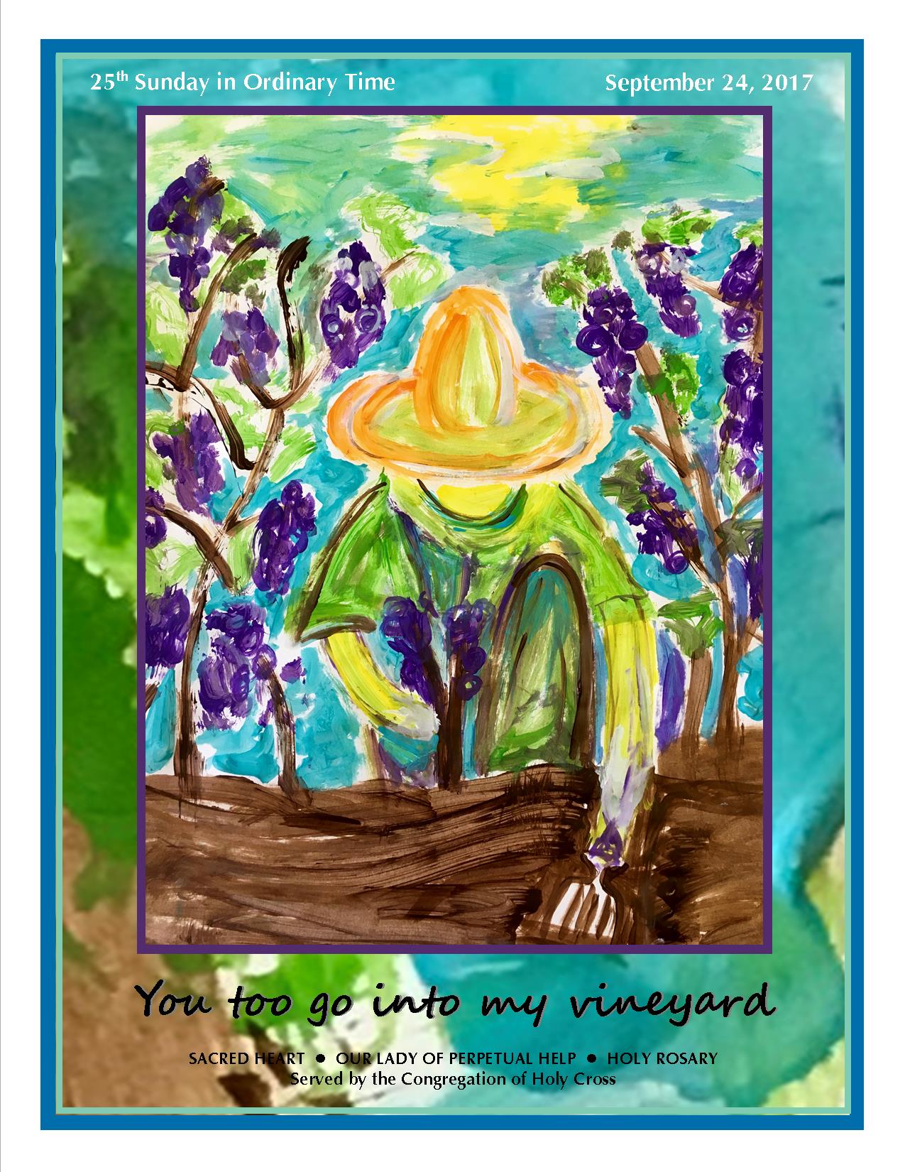 Twenty-Fifth Sunday in Ordinary Time: Cover art and column | Broken But ...
