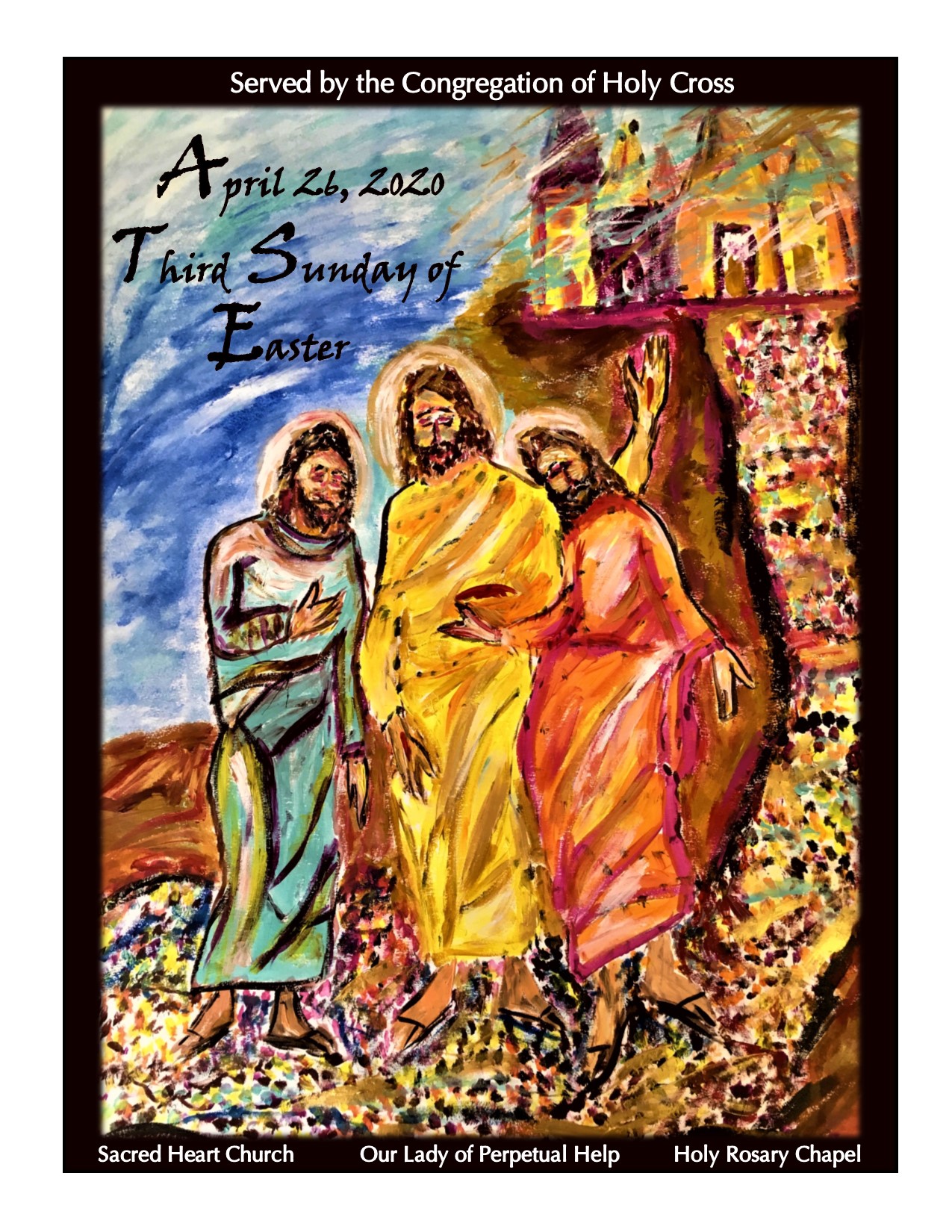 Third Sunday of Easter 2020: Bulletin Column and Art | Broken But Not ...