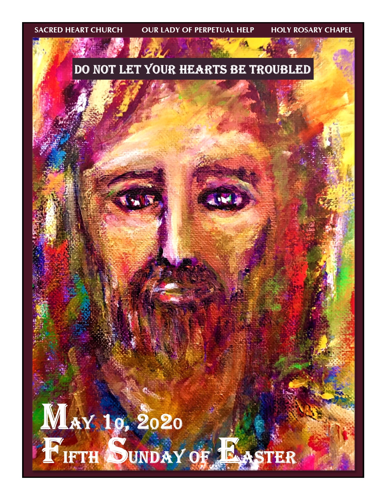 Fifth Sunday of Easter 2020: Bulletin Cover Art and Column | Broken But ...